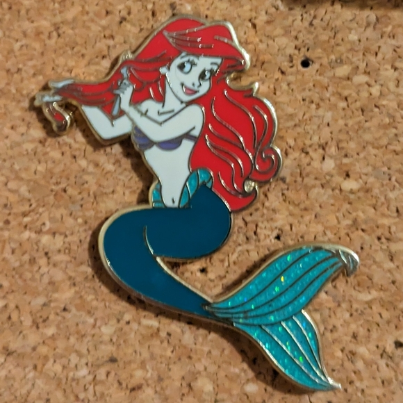 Disney | Jewelry | Ariel Little Mermaid Pin | Poshmark